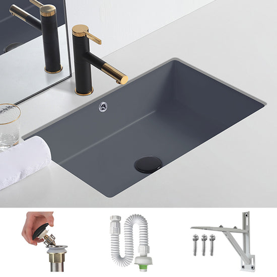 Modern Undermount Bathroom Sink Rectangular Undermount Bathroom Sink ...