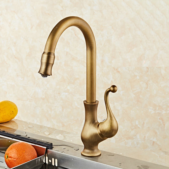 Traditional Standard Bar Faucet 1-Handle with Supply Lines Kitchen ...