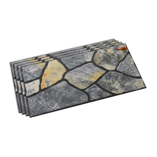 Outdoor Wall Tile Rectangle Straight Edge Stacked Stone Wall Tile ...