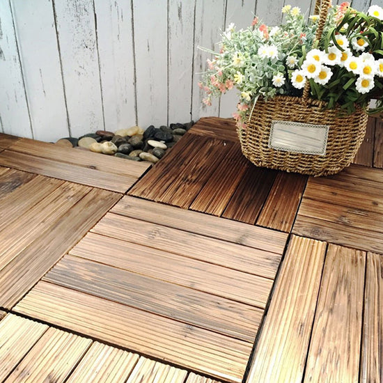 Modern Spruce Laminate Plank Flooring Outdoors Fade Resistant Laminate ...