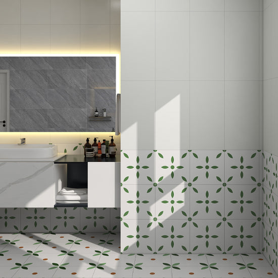 Modern Floor and Wall Tile Straight Edge Rectangle Indoor Spanish Floor ...