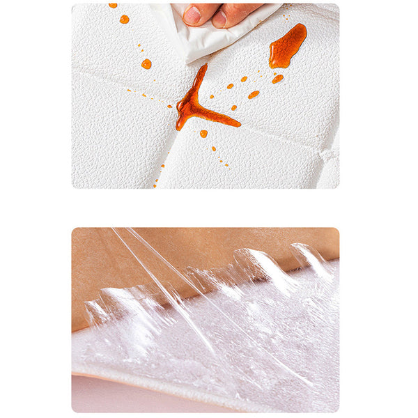 3D Embossed Foam Wall Paneling Living Room Waterproof Wall Paneling ...