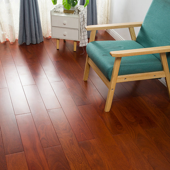 Vintage Laminate Flooring Wood Medium Brown Living Room Waterproof ...