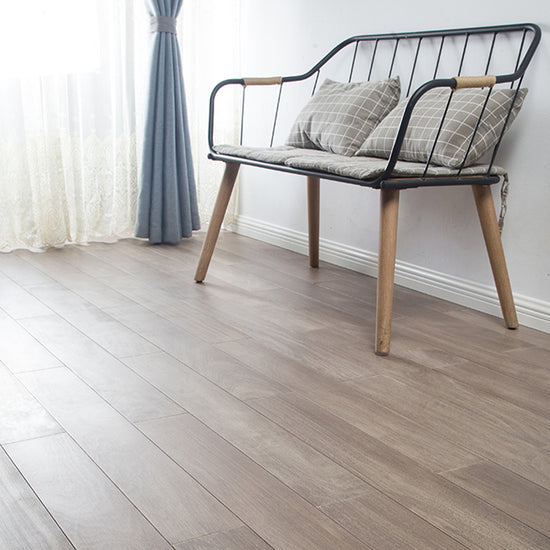 Vintage Laminate Flooring Wood Medium Brown Living Room Waterproof ...