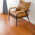 Vintage Laminate Flooring Wood Medium Brown Living Room Waterproof ...