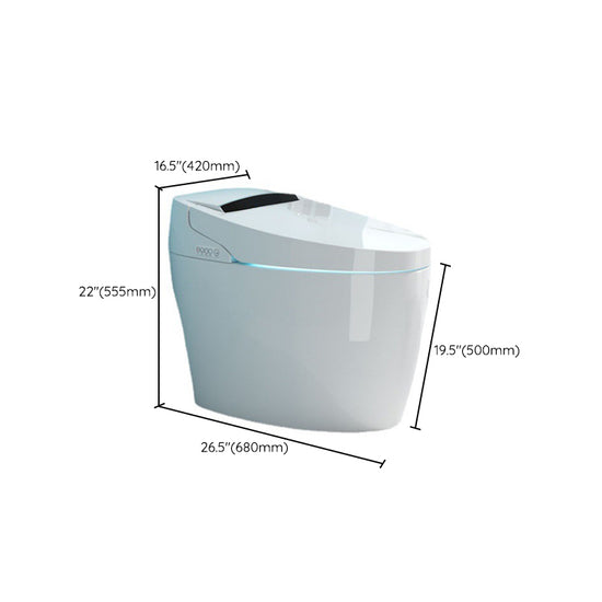 Contemporary One-Piece Toilet Bowl Floor Mounted Urine Toilet for ...