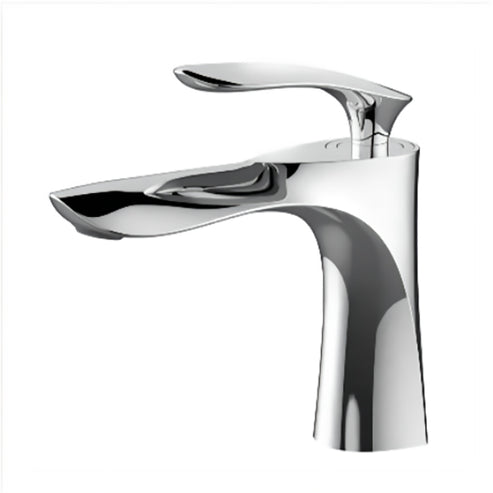 Contemporary Centerset Faucet Lever Handle Low Arc Solid Brass Faucet ...