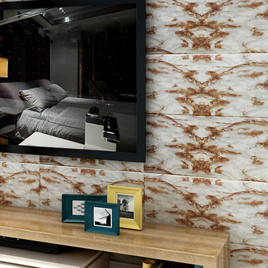 Glam Wall Paneling Peel and Stick Texture Effect Design Square Wall ...