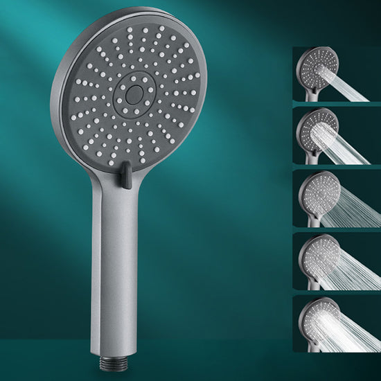 5-Spray Patterns Handheld Shower Head High Flow Wall-Mount Showerhead ...