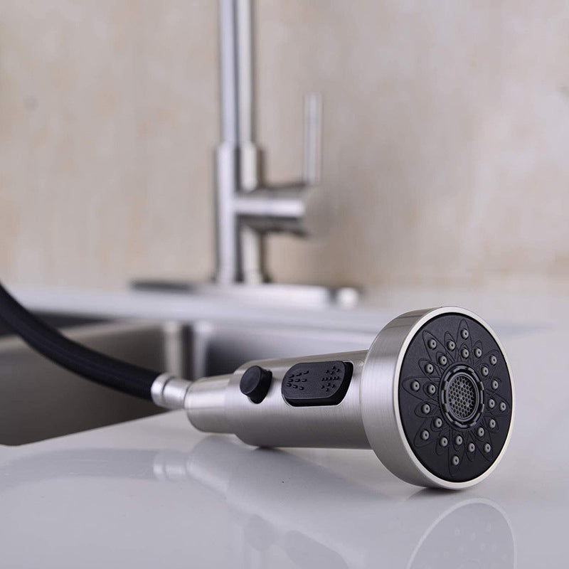 Modern Farmhouse Spring Spout One Handle Kitchen Standard Faucet High ...