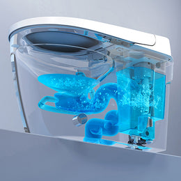 Modern Urine Toilet One-Piece Toilet Floor Mounted ABS Siphon Jet ...