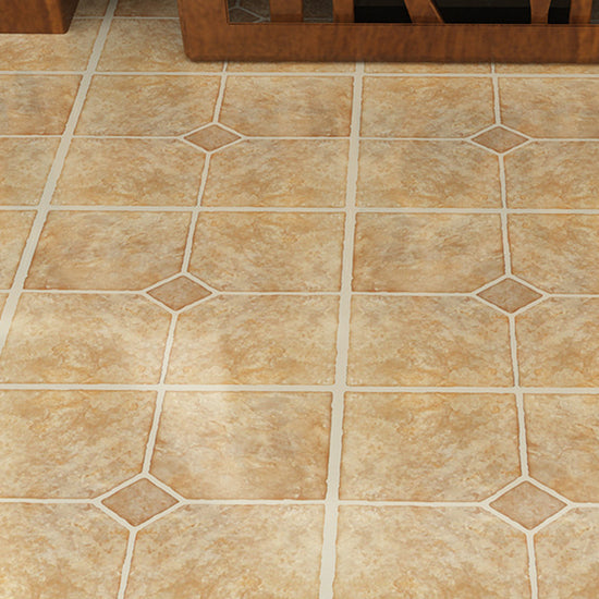 Peel and Stick PVC Flooring Matte Vinyl Flooring with Diamond Look ...
