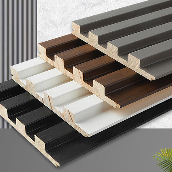 Wall Paneling Living Room Wooden Waterproof Indoor Wall Panel - Clearhalo