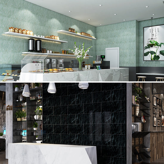Modern Peel and Stick Backsplash Tile PVC Peel/Stick Backsplash Tile ...