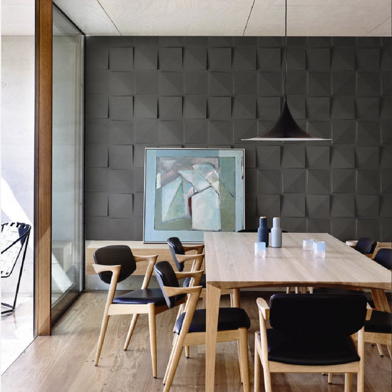 Industrial Style Wall Panel Plastic Peel and Press Wall Panel with ...