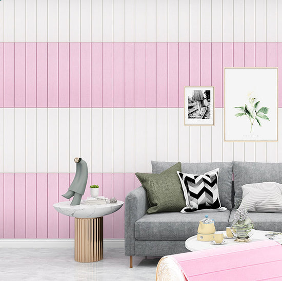 Modern Wood Paneling Smooth Wall Interior Wood Grain Design Plank ...