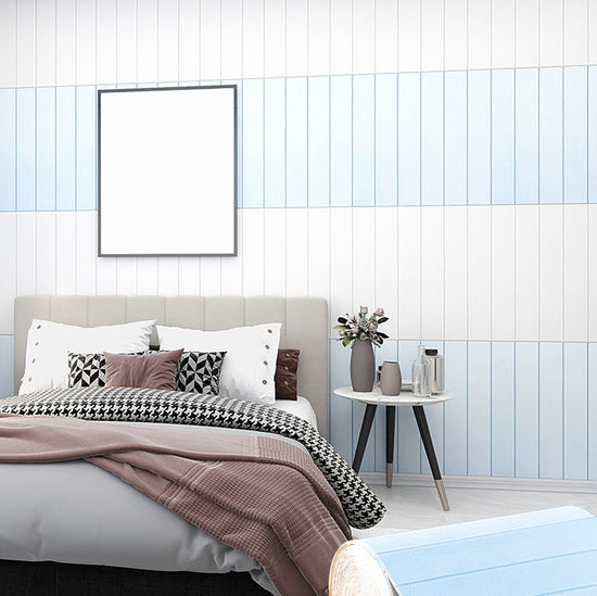 Modern Wood Paneling Smooth Wall Interior Wood Grain Design Plank ...