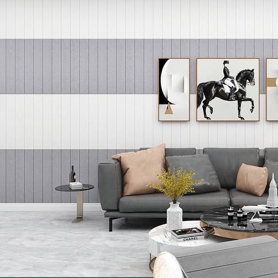 Modern Wood Paneling Smooth Wall Interior Wood Grain Design Plank ...