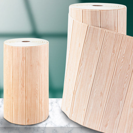 Modern Wood Paneling Smooth Wall Interior Wood Grain Design Plank ...