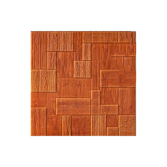 Modern Tin Backsplash Paneling Smooth Wall Ceiling Wood Board Set of 1 ...
