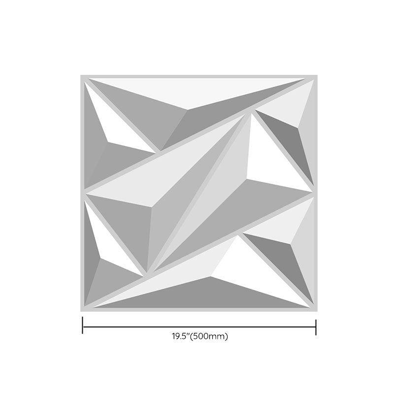 Modern Style Wall Plank 3D Print Bathroom Living Room Wall Panels Set ...