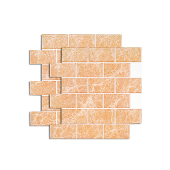 Pattern Matte Color Stone Peel and Paste Mosaic Tile Peel and Paste ...