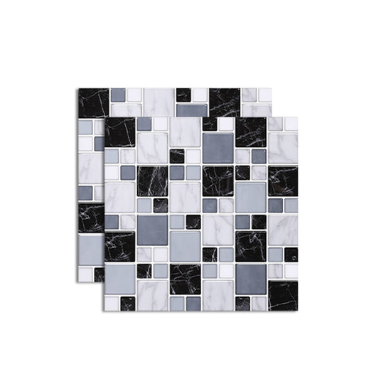 Pattern Matte Color Stone Peel and Paste Mosaic Tile Peel and Paste ...