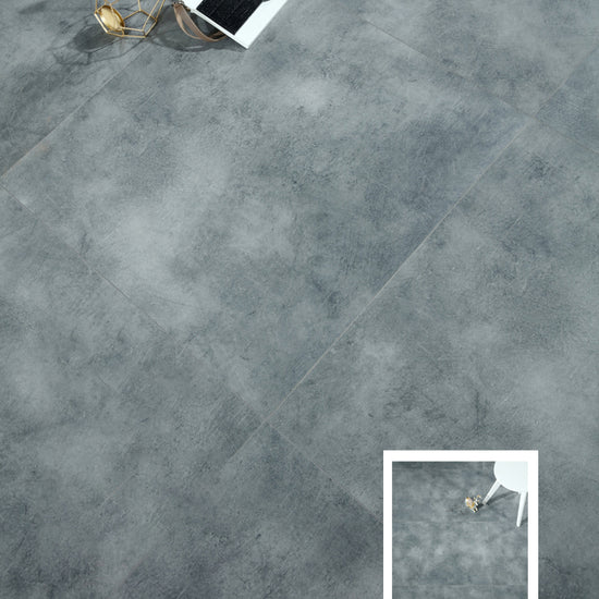 Industry Style Laminate Floor Wooden Grey Square Laminate Floor - Clearhalo