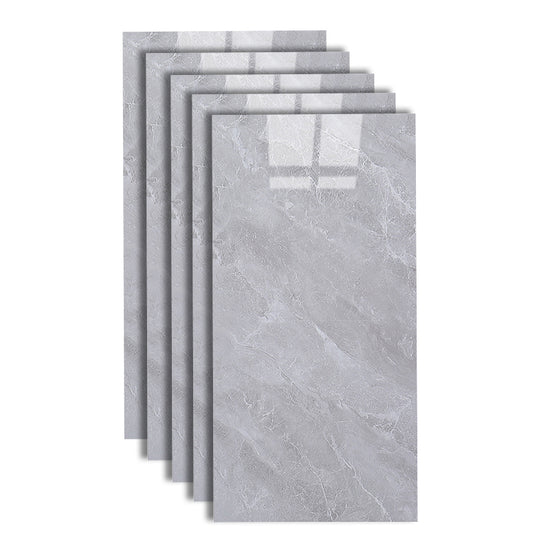 Marble Appearance Singular Tile Straight Edge Rectangular Floor Tile ...