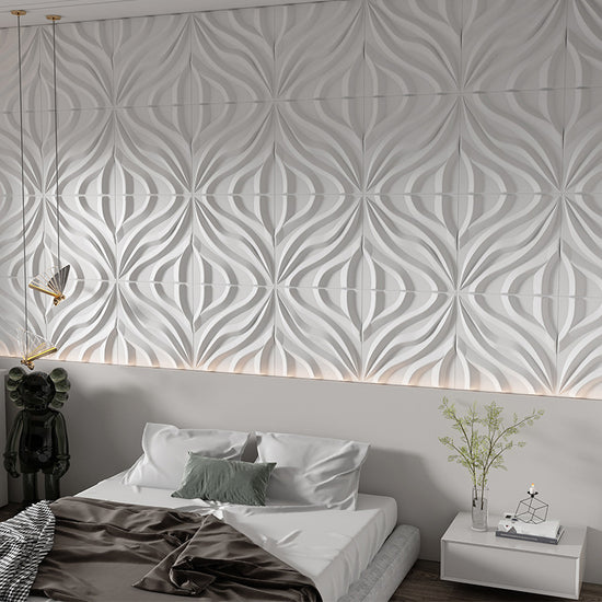 Modern Square Wall Paneling Peel and Stick Texture Pattern Wall ...