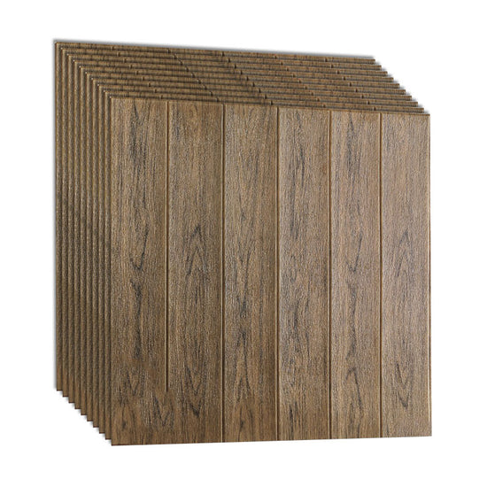 Modern Wall Paneling Peel and Stick Wood Effect Design Rectangle Wall ...