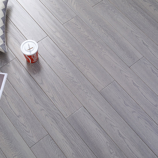 Modern Tile Flooring Solid Wood Click Lock Smooth Floor Planks - Clearhalo