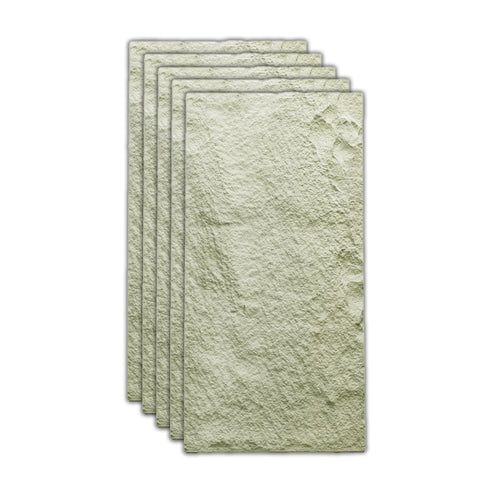 Rectangular Ceramic Textured Straight Edge Singular Tile Stacked Stone ...