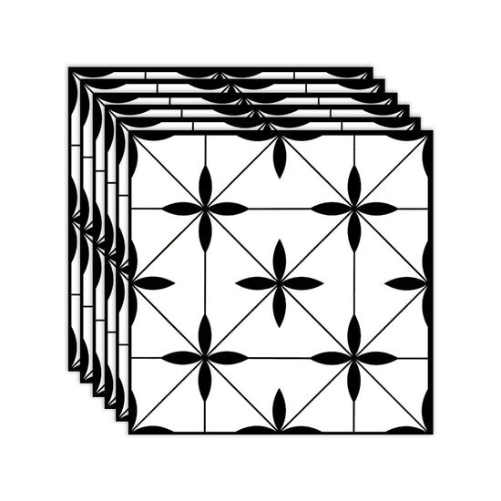 Patterned Rectangular Tile Modern Straight Edge Glazed Floor Tile ...