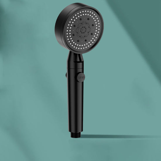 5 Setting Patterns Showerhead Plastic Round Handheld Shower Head ...