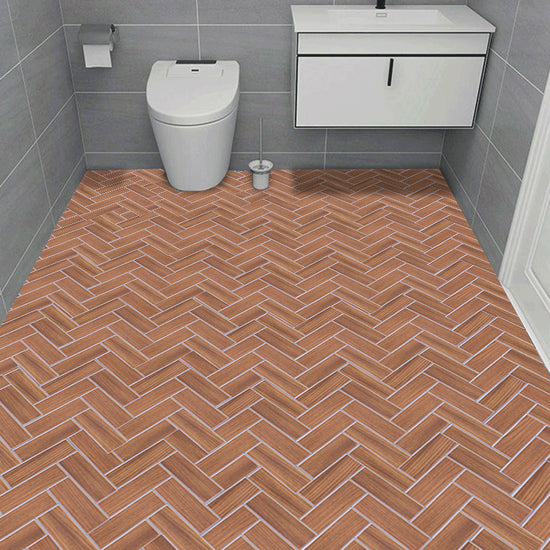 Modern PVC Flooring Self Adhesive Geometric Printed Low Gloss Vinyl ...