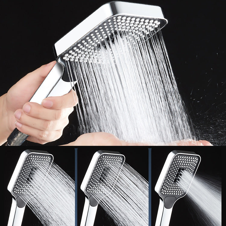 Modern Handheld Shower Head Square Three-speed Fall Resistance Spray ...