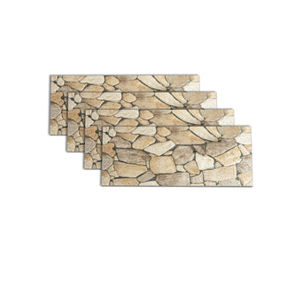 Rectangle Wall Tile Straight Edge Stacked Stone Design Wall Tile ...