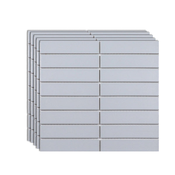 Wall Tile Straight Edge Brick Look Wall Tile for Bathroom Wall - Clearhalo