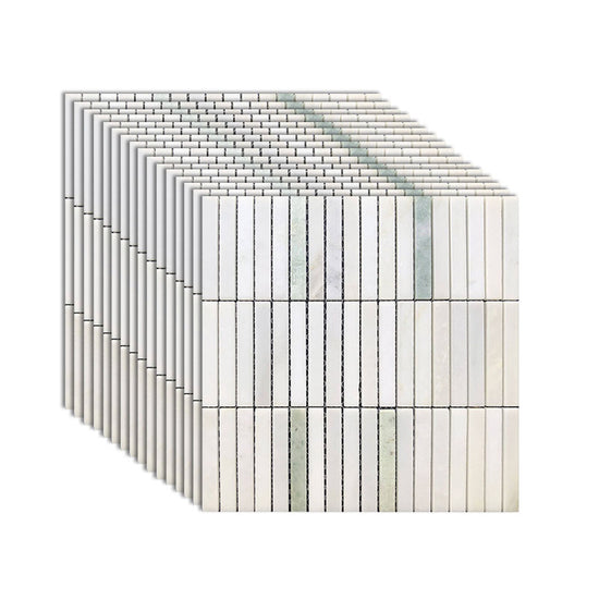 Square Wall Tile Straight Edge Subway Wall Tile with Scratchproof ...