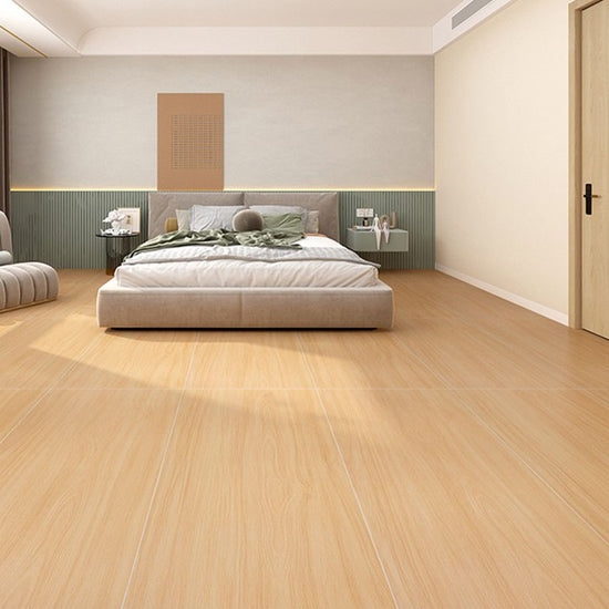 Straight Edge Floor Tile Pure Color Rectangle Floor Tile with Non-slip ...