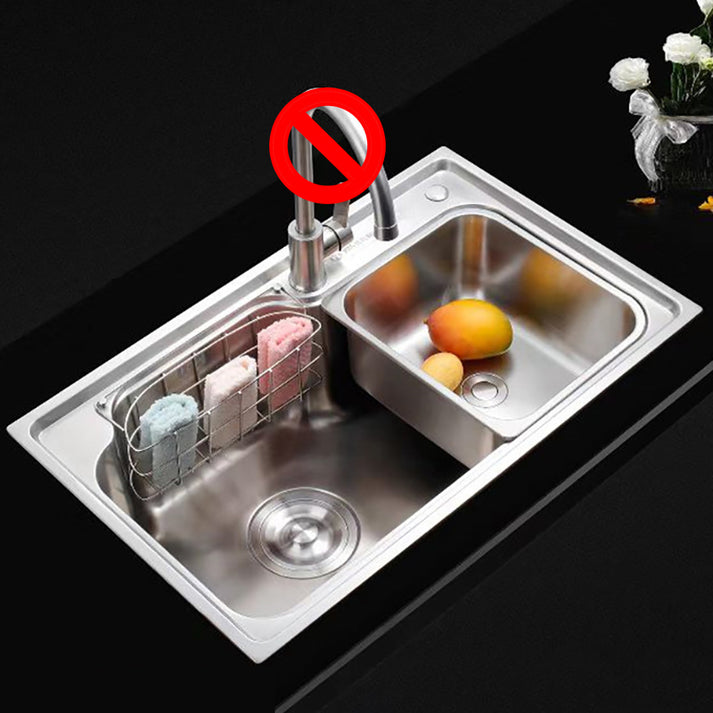 Stainless Steel Kitchen Sink Single Bowl Kitchen Sink(Not Included ...
