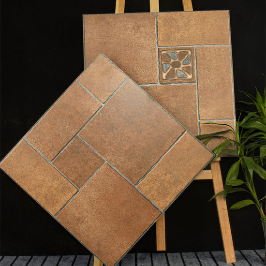 Modern Outdoor Floor Tile Straight Edge Vintage Square Floor Tile ...