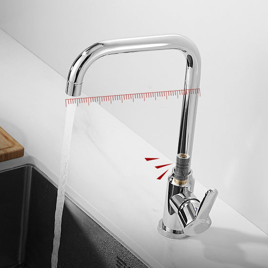 Modern Bridge Faucet Stainless Steel with Handles and Supply Lines ...