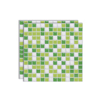 Square Peel & Stick Mosaic Tile Plastic Grid Peel & Stick Mosaic Tile ...