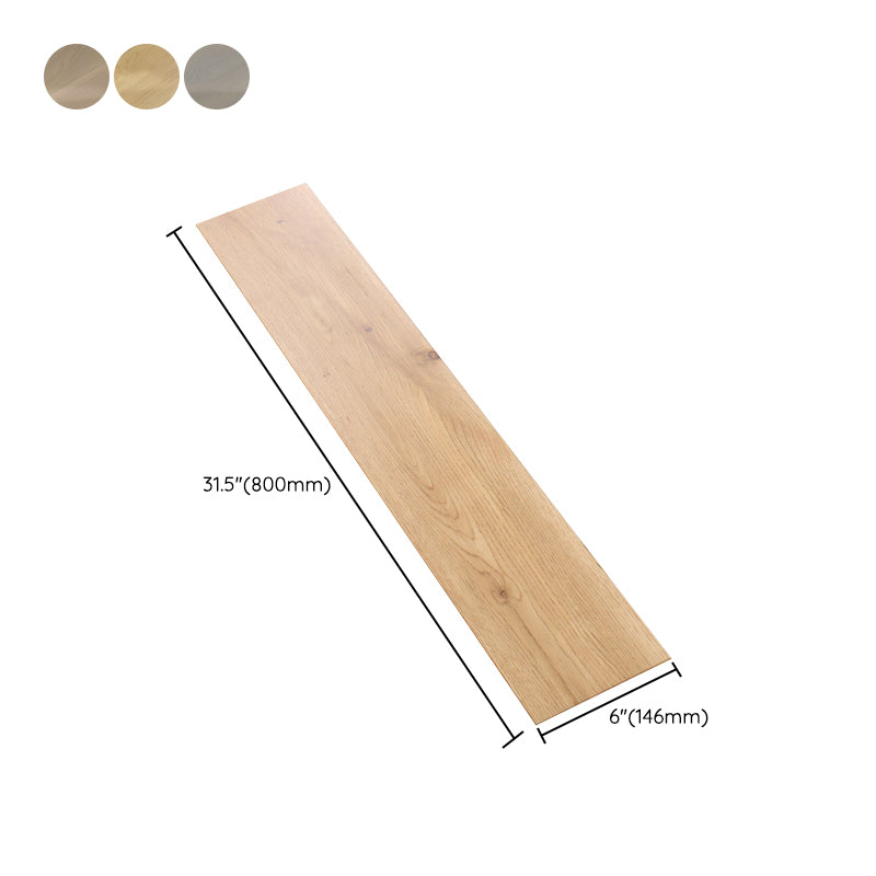 Modern Flooring Planks Square Click-Locking Hardwood Flooring - Clearhalo