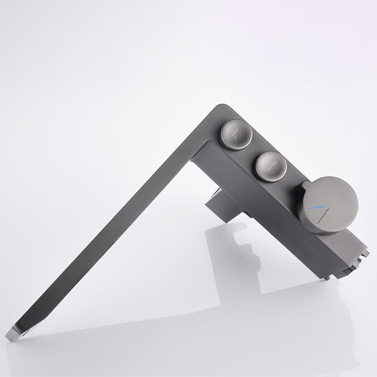 Modern Freestanding Faucet Copper with Risers and Handheld Shower Tub ...