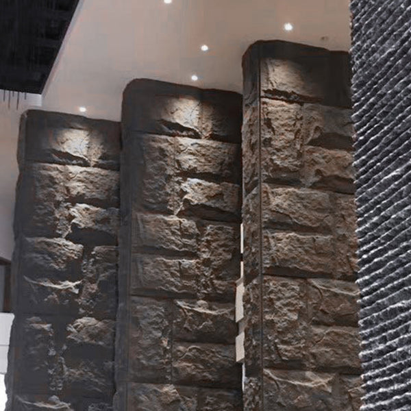 Engineered Stone Tile Fire Resistant Rectangle Stacked Stone Wall Tile ...