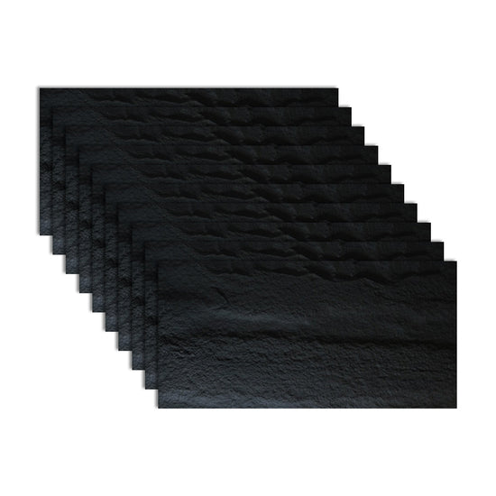 Stacked Stone Tile Fire Resistant Rectangle Singular Wall Tile - Clearhalo