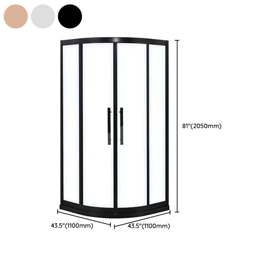 Stainless Steel Shower Enclosure Neo-Round Shower Enclosure on Corner ...